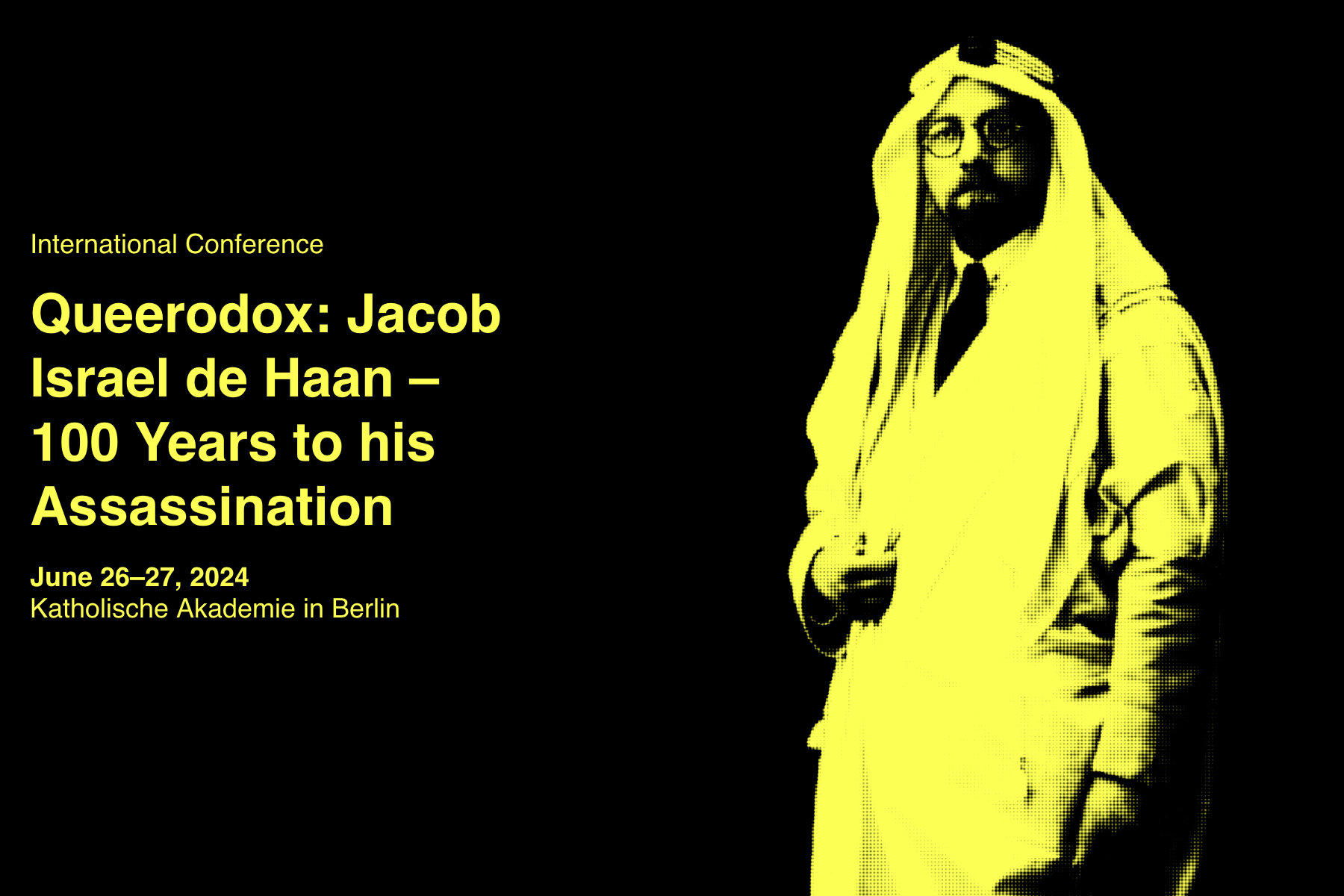 The Berlin Center for Intellectual Diaspora – Queerodox: Jacob Israel ...